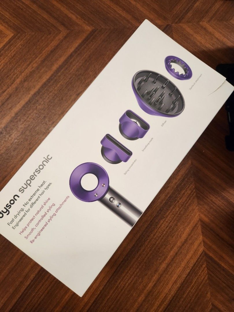 [Box only] Dyson Supersonic hair dryer box, Women's Fashion, Watches ...