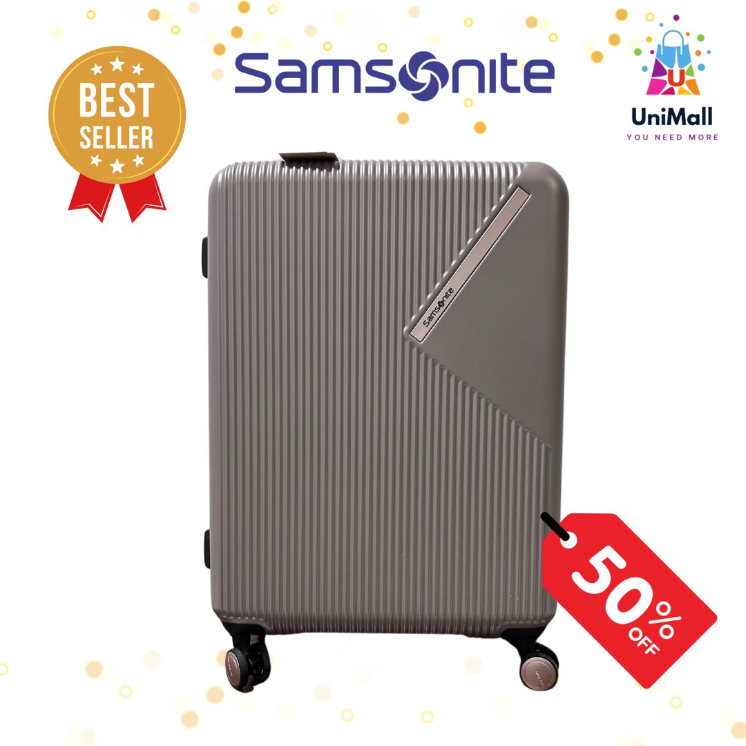 Brand new Samsonite zeltus 69cm spinner luggage best seller, Hobbies ...
