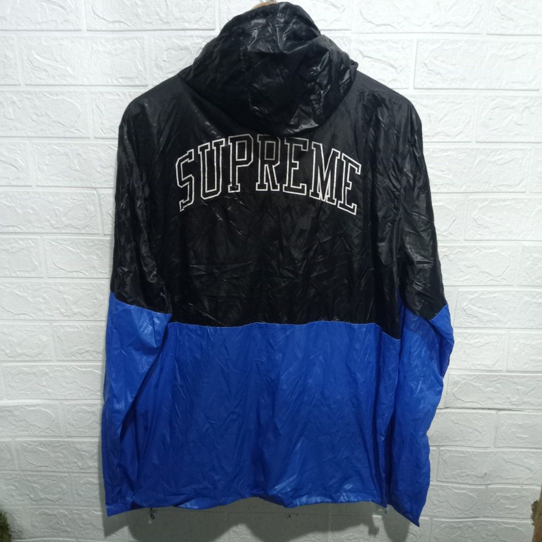 CHAMPION X SUPREME WINDBREAKER TYPE HOODIE JACKET, Men's Fashion, Coats ...