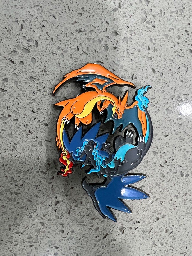 Charizard Sword and Shield Pokemon Collector Pin Duo Dark, Double Pin ...