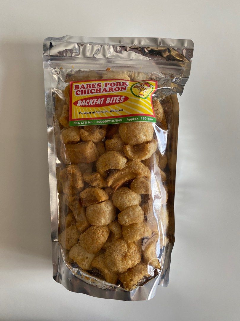 CHICHARON BITES BACKFAT, Food & Drinks, Packaged & Instant Food on ...