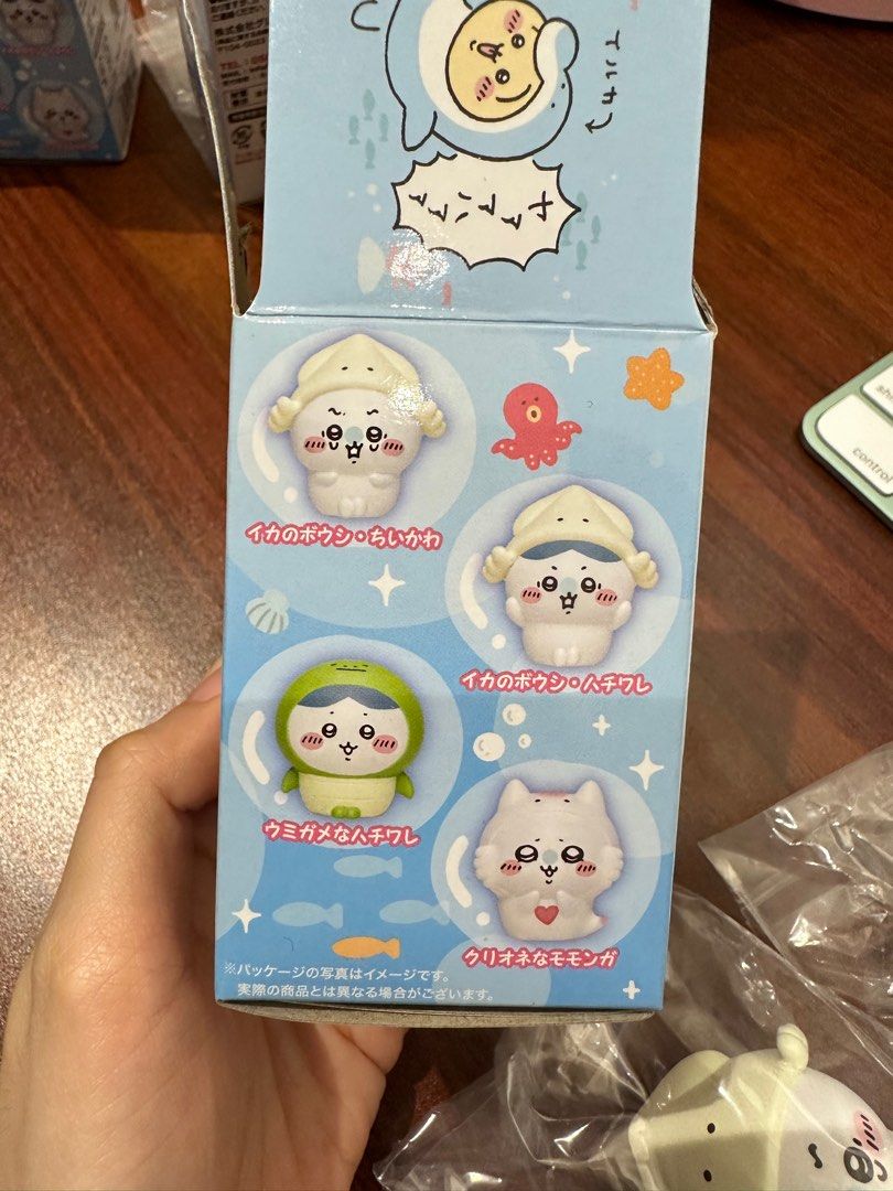 Chiikawa Hachiware Momonga Kuri Manju Aquarium Blind Pack, Hobbies ...