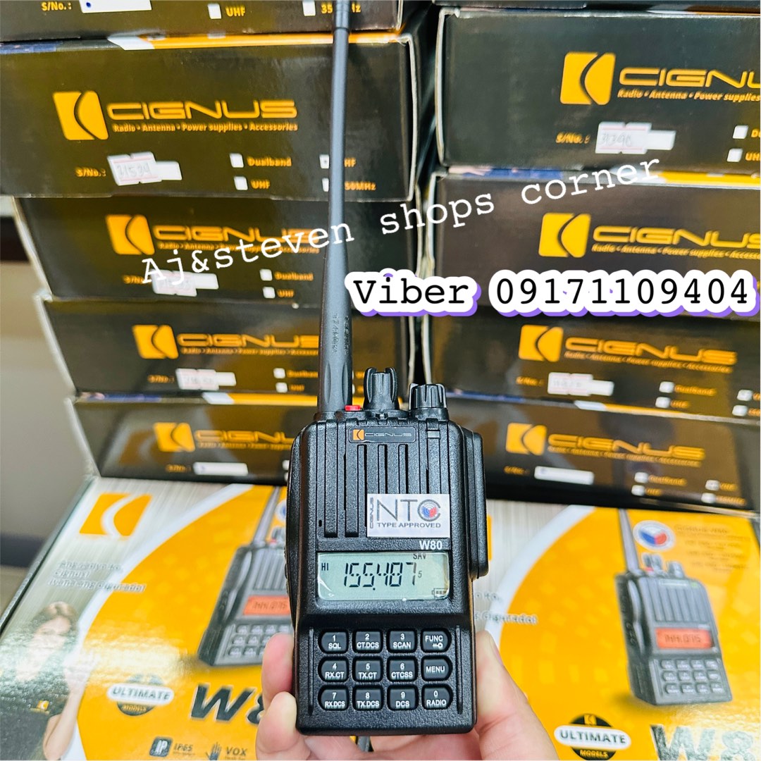 CIGNUS W80 TWO WAY RADIO, Mobile Phones & Gadgets, Walkie-Talkie on Carousell