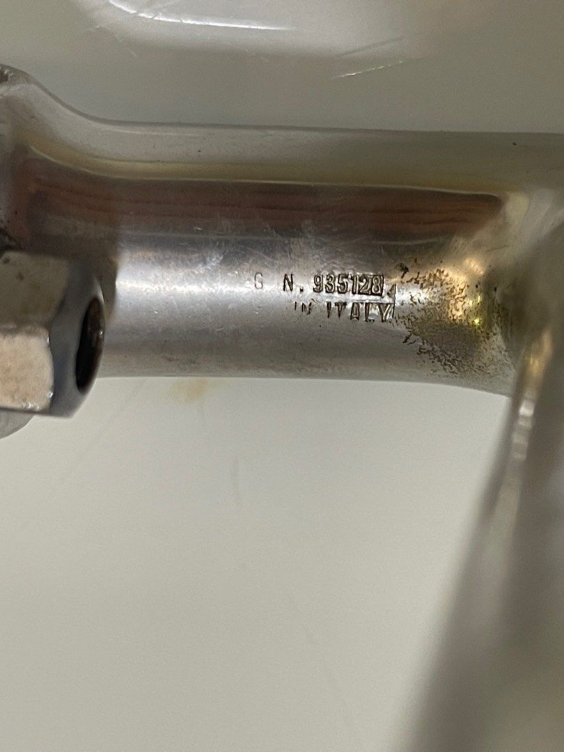 Cinelli 1A 85 mm stem Vintage steel and old Cinelli logos for the 70s ...