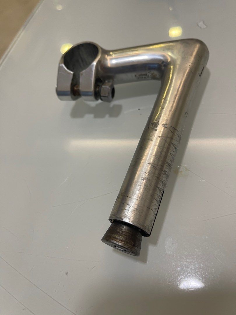 Cinelli 1A 85 mm stem Vintage steel and old Cinelli logos for the 70s ...