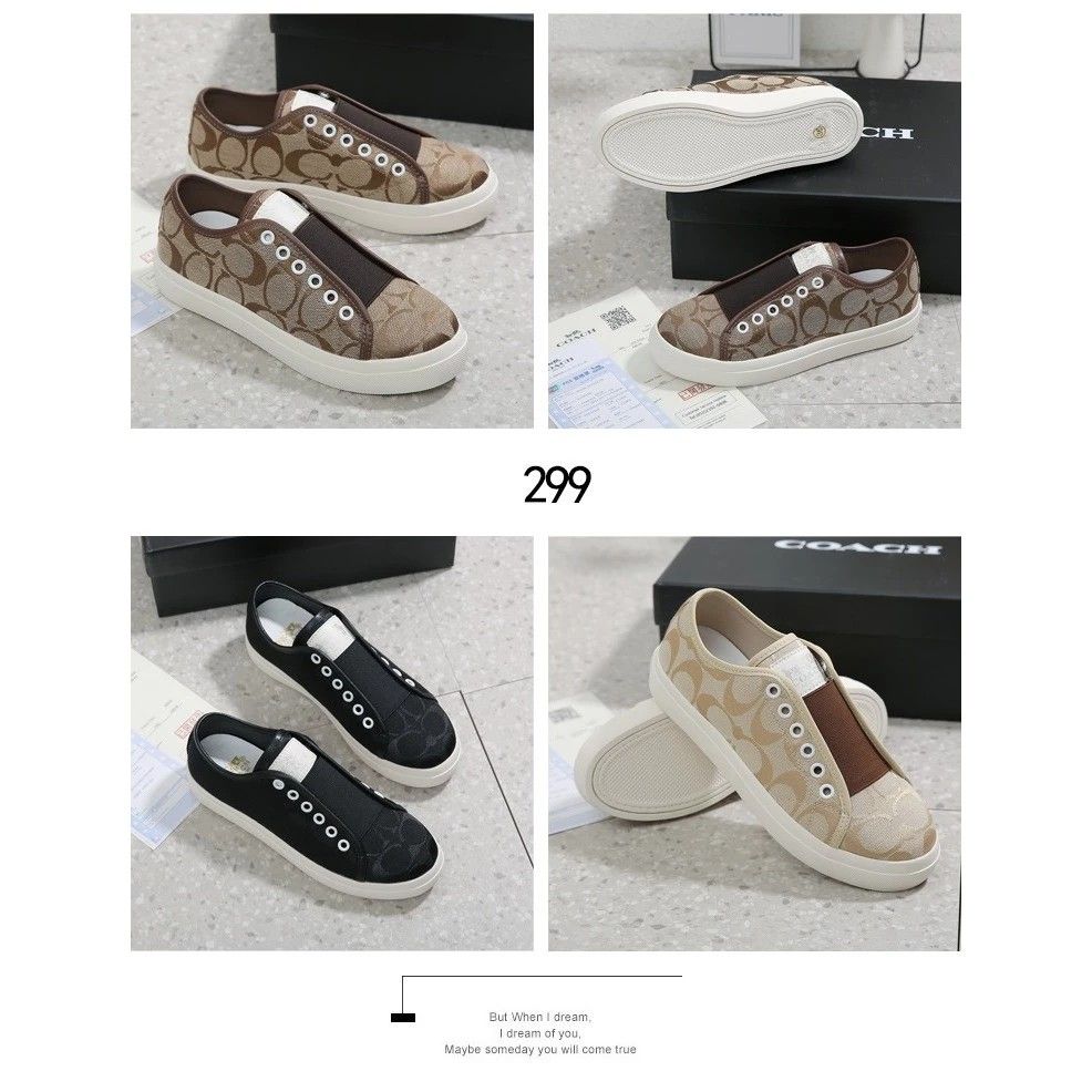 COACH SNEAKER SHOE, Women's Fashion, Footwear, Sneakers on Carousell