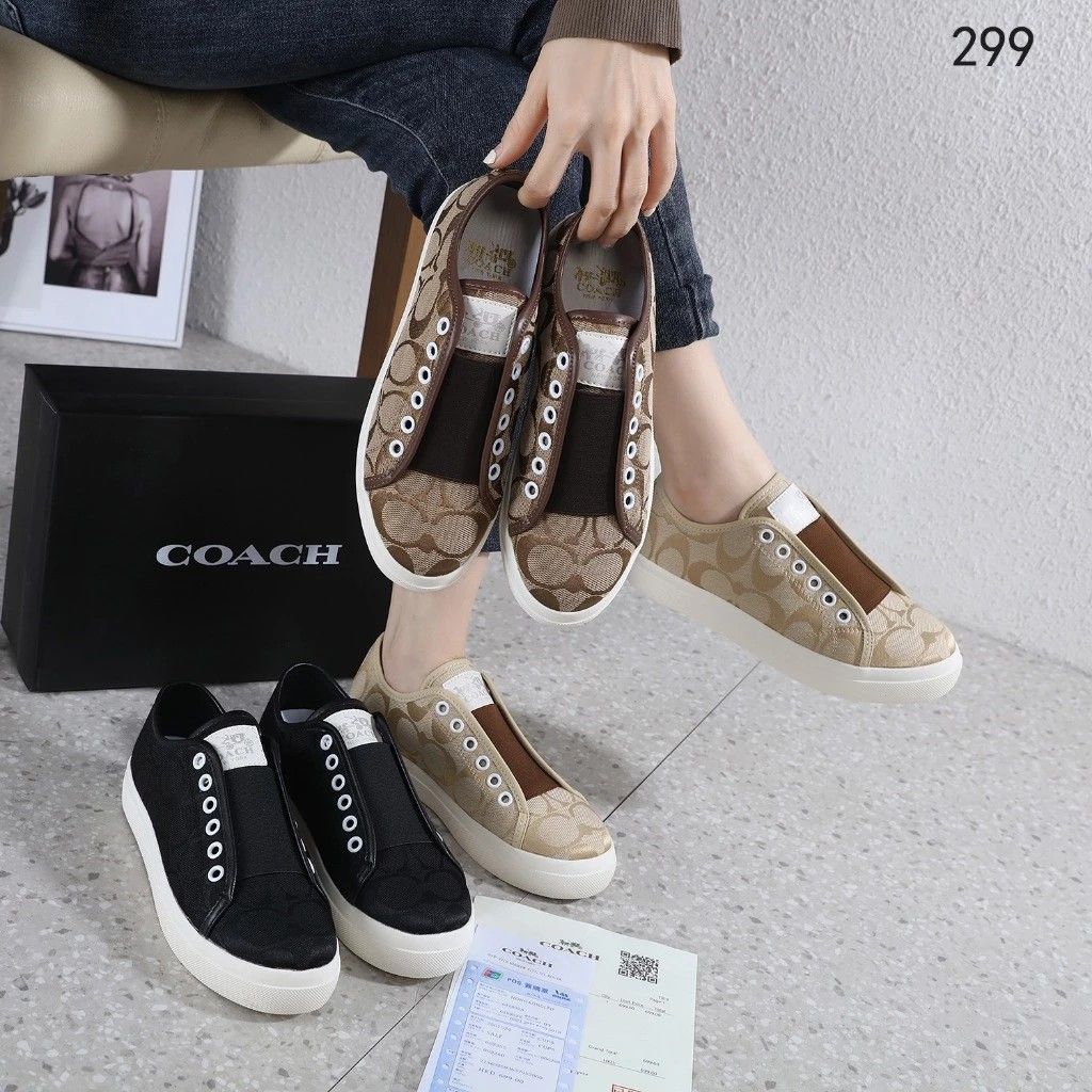 COACH SNEAKER SHOE, Women's Fashion, Footwear, Sneakers on Carousell