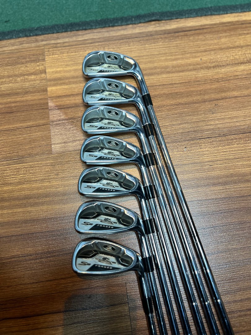 Cobra S2 Cavity Backed Forged Irons (4-P) [True Temper Stiff Flex ...