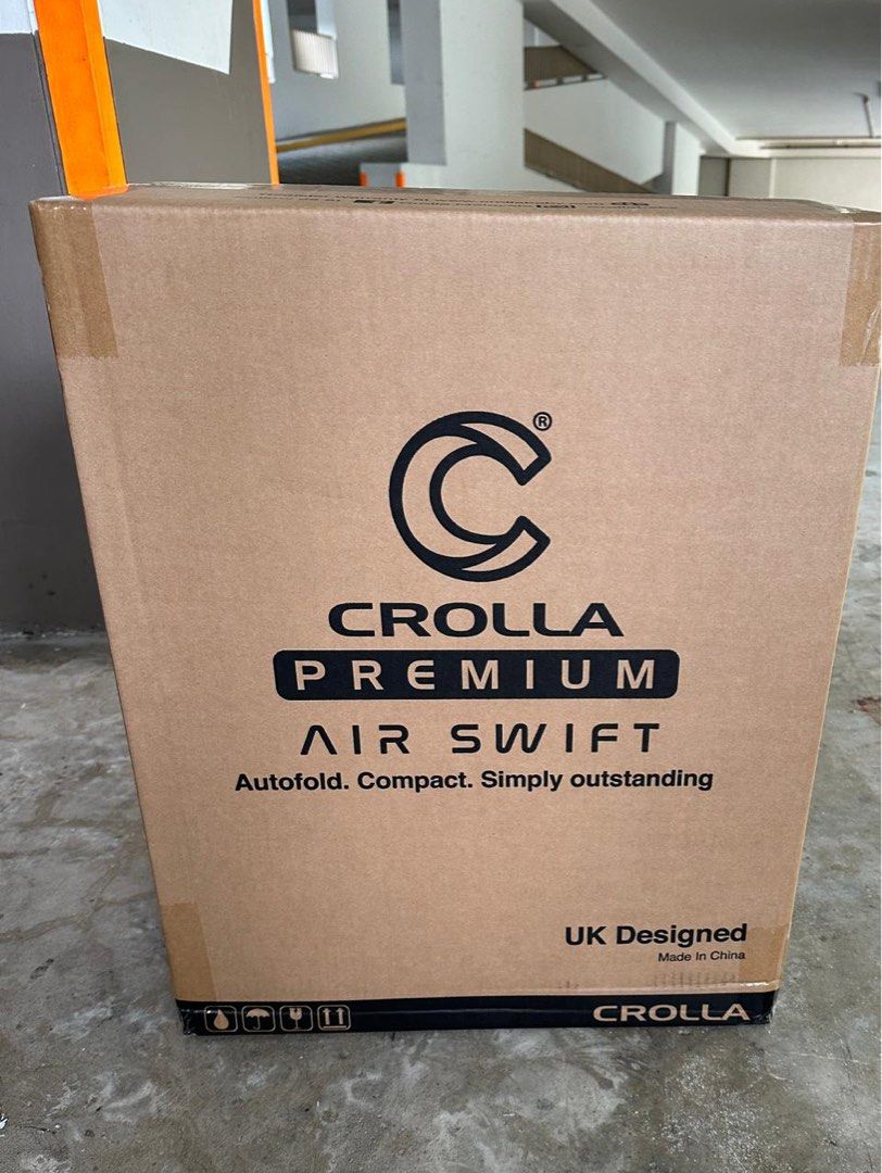 CROLLA Premium Air Swift Stroller in Metallic Gold, Babies & Kids ...