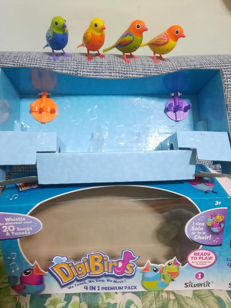 Digibirds silverlit - interactive robotic toy, Hobbies & Toys, Toys ...
