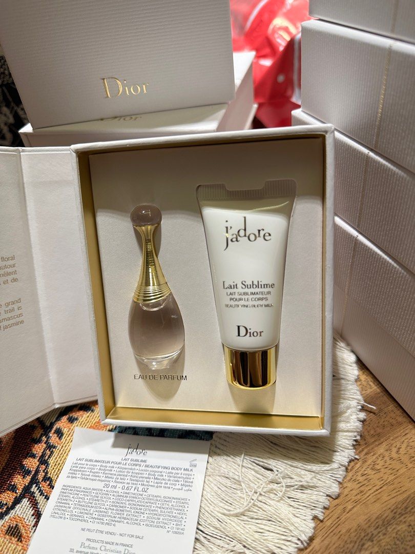Dior Jadore mini perfume set, Beauty & Personal Care, Fragrance ...