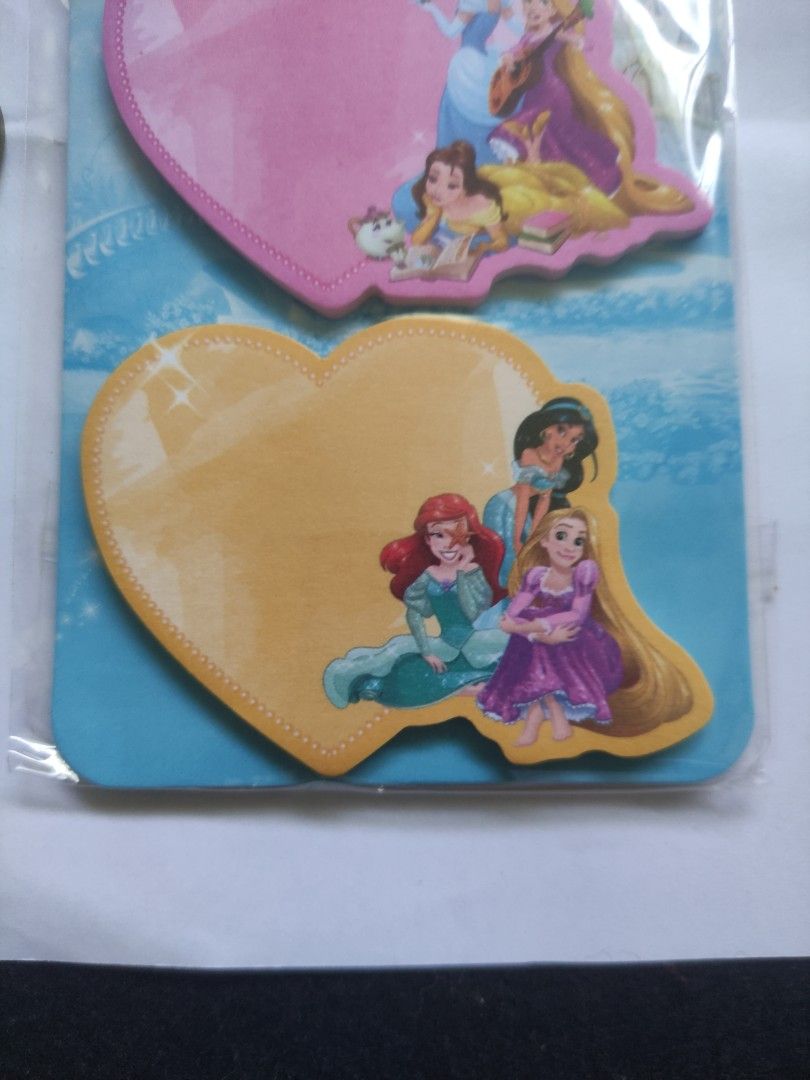 Disney Princesses Sticky Notes Pad, Hobbies & Toys, Stationery & Craft ...