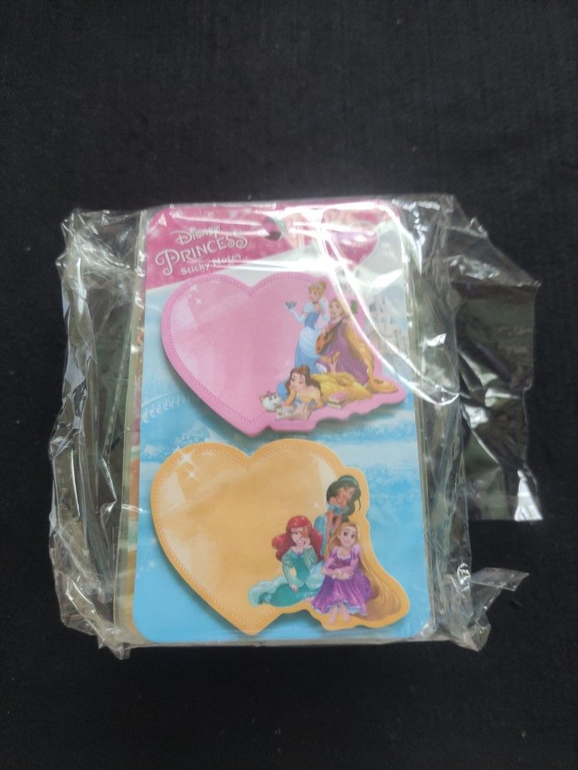 Disney Princesses Sticky Notes Pad, Hobbies & Toys, Stationery & Craft ...