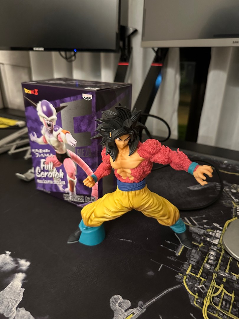 Banpresto Dragon ball GT - Full Scratch Super Saiyan 4 and Frieza (2 ...
