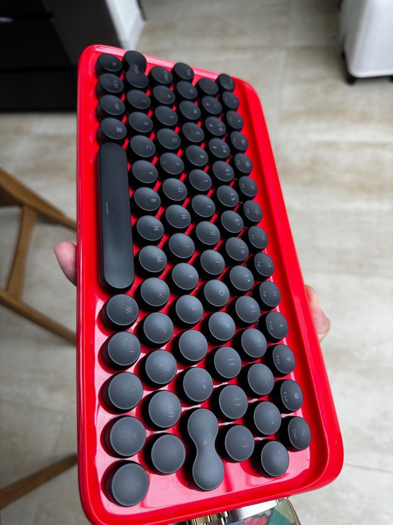 Elysian by DOT Lofree Bluetooth Mechanical Keyboard Red, Computers ...