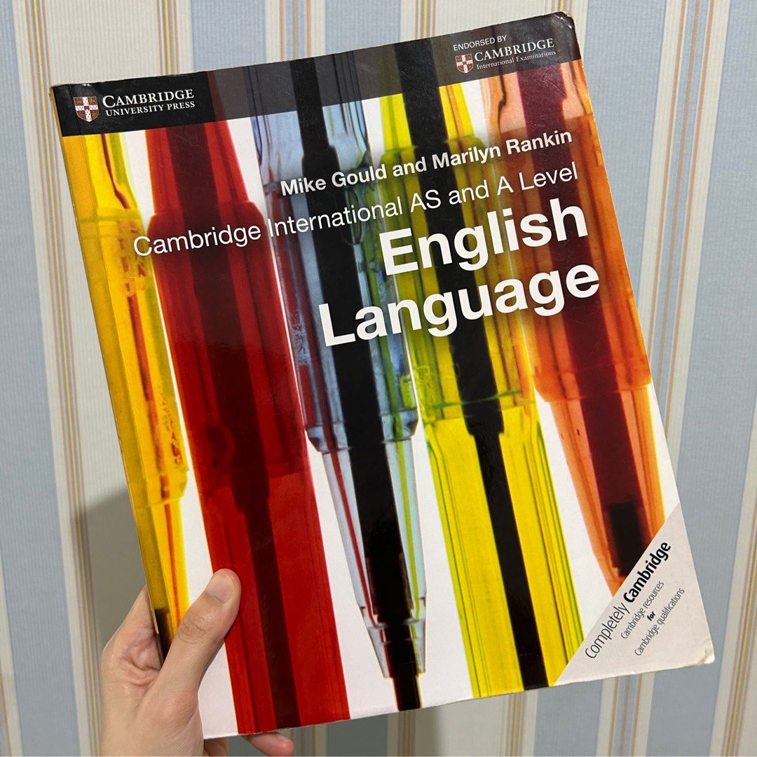 English Language - Cambridge International AS and A Level Textbook ...