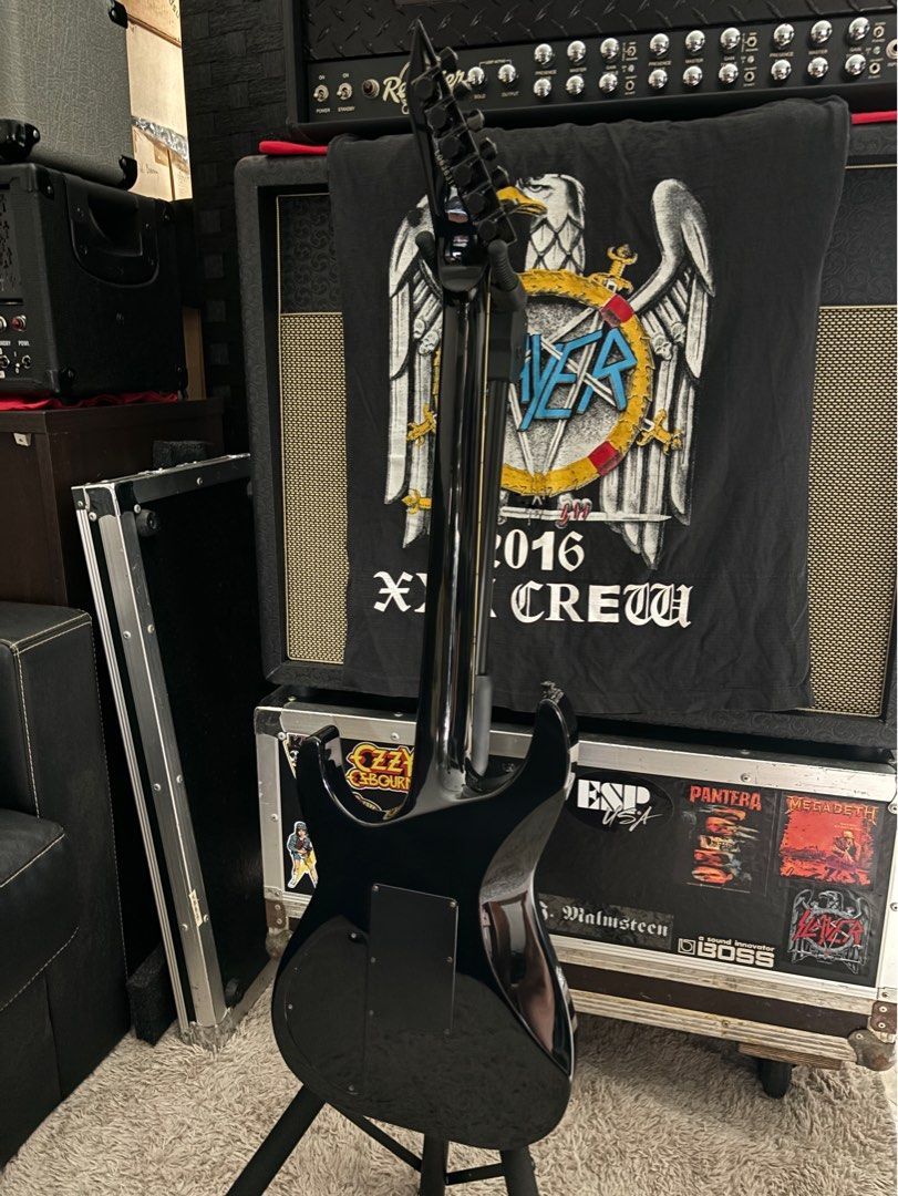 ESP LTD Jeff Hanneman slayer signature model, Hobbies & Toys, Music ...