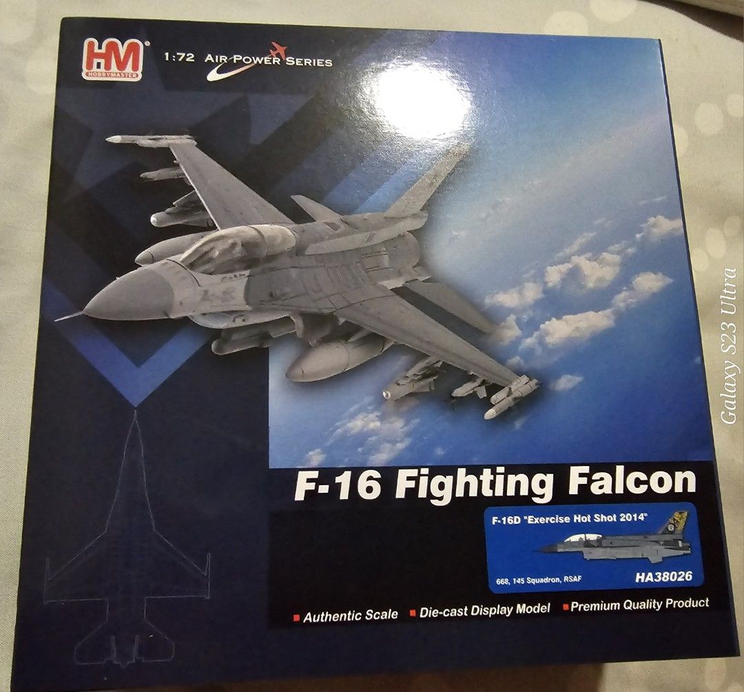 F-16D "Exercise Hot Shot 2014" 668, 145 Squadron, RSAF HA38026, Hobbies ...
