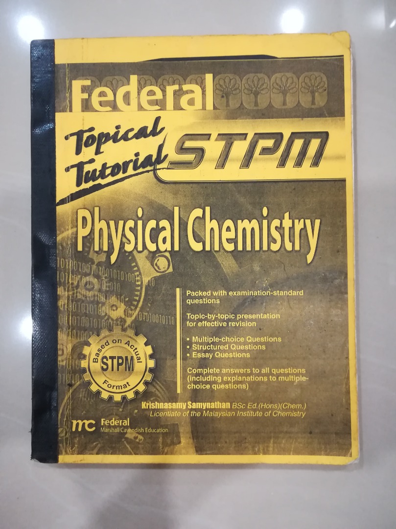 Federal Topical Tutorial STPM Physical Chemistry, Hobbies & Toys, Books ...