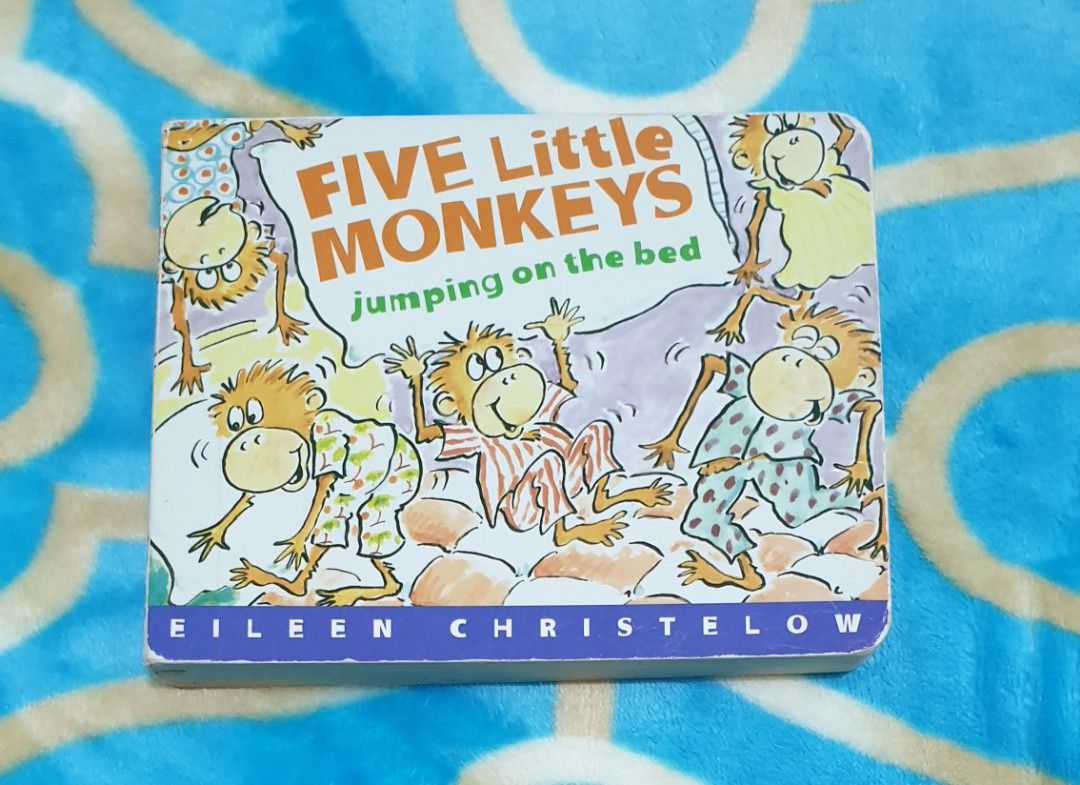 Five little monkeys board book, Hobbies & Toys, Books & Magazines ...