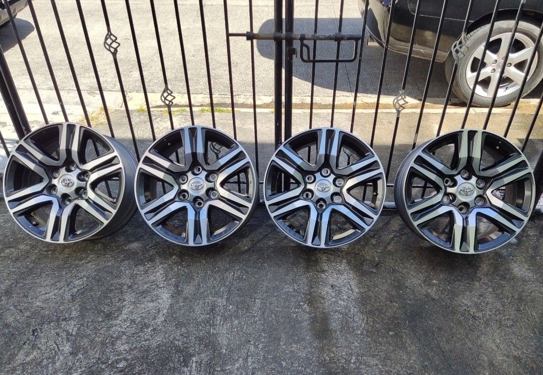 Fortuner 2021 Mags 17 inch smooth fresh for hilux hiace van grandia GL nissan urvan nv350 ...