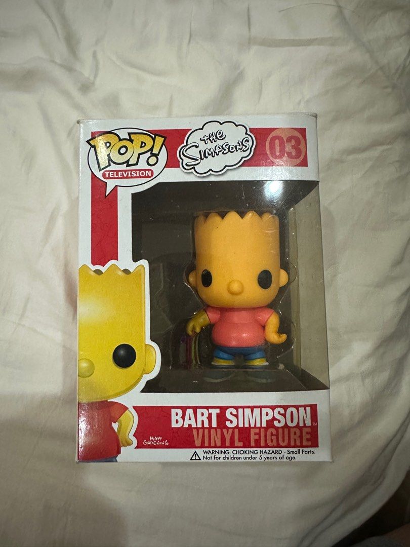 Funko Pop Bart Simpson, Hobbies & Toys, Toys & Games on Carousell