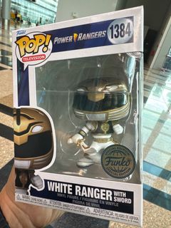 White Ranger (Action Pose) Funko Pop - Power Rangers, Hobbies & Toys ...