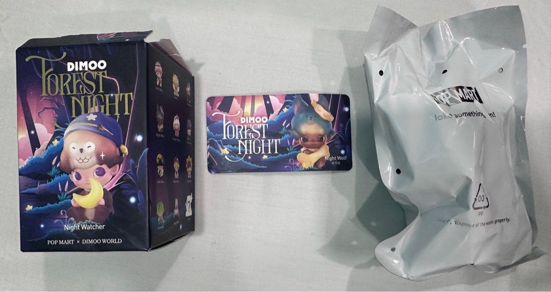 [Genuine] POP MART Dimoo Forest Night Series, Hobbies & Toys, Toys ...