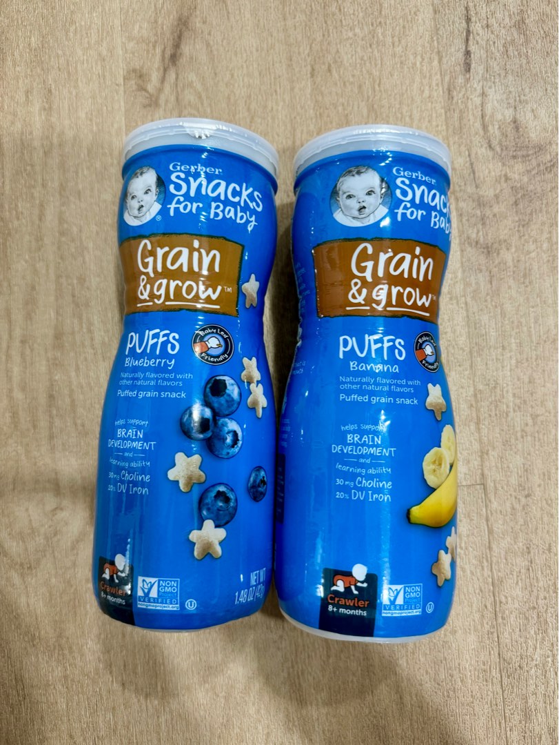 Gerber Puffs, Babies & Kids, Nursing & Feeding, Weaning & Toddler ...