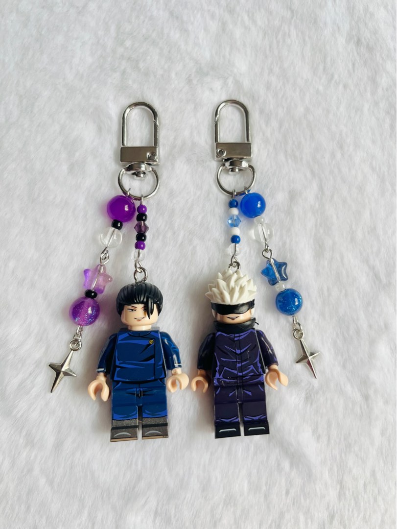 Gojo Satoru and Geto Suguru Keychain, Hobbies & Toys, Stationery ...