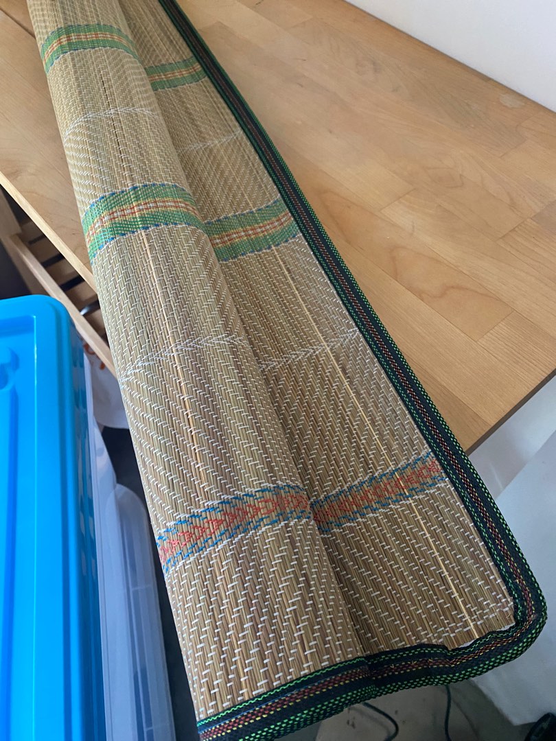 Straw mat, Furniture & Home Living, Home Decor, Carpets, Mats ...