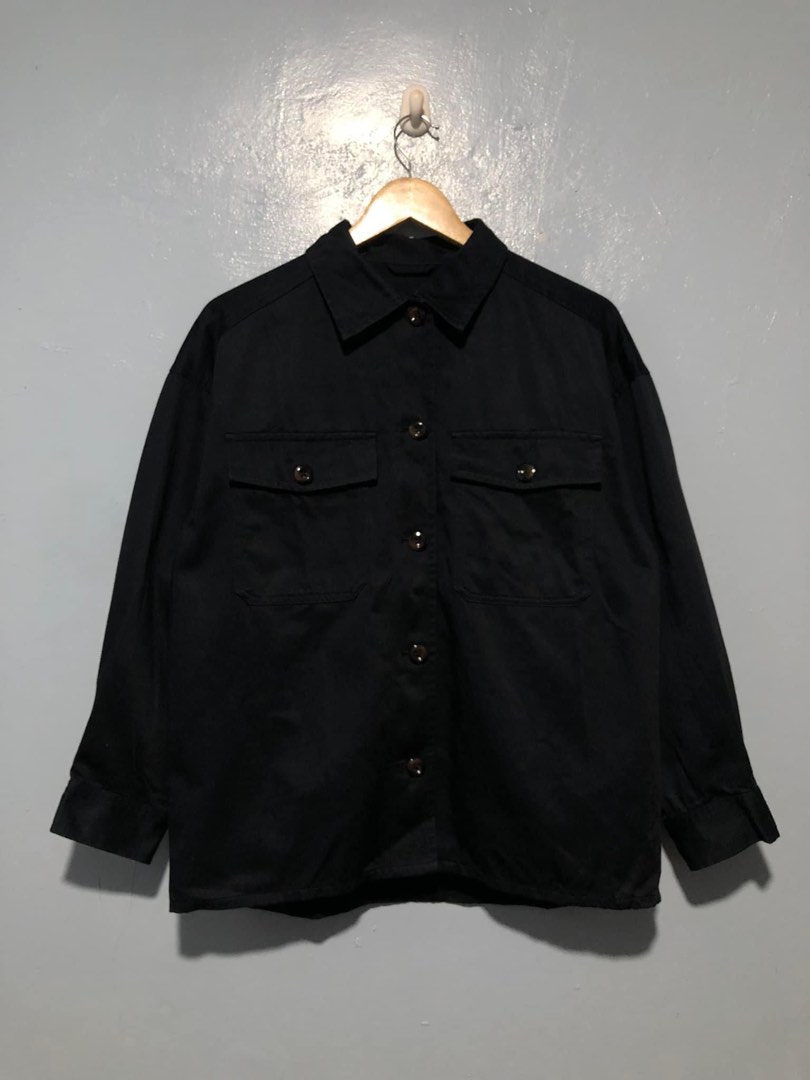 GU Oversized Work Jacket for Men, Men's Fashion, Coats, Jackets and ...