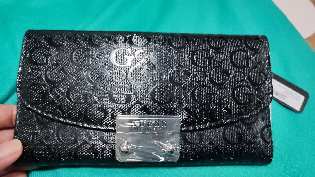 Guess black long wallet, Women's Fashion, Bags & Wallets, Wallets ...