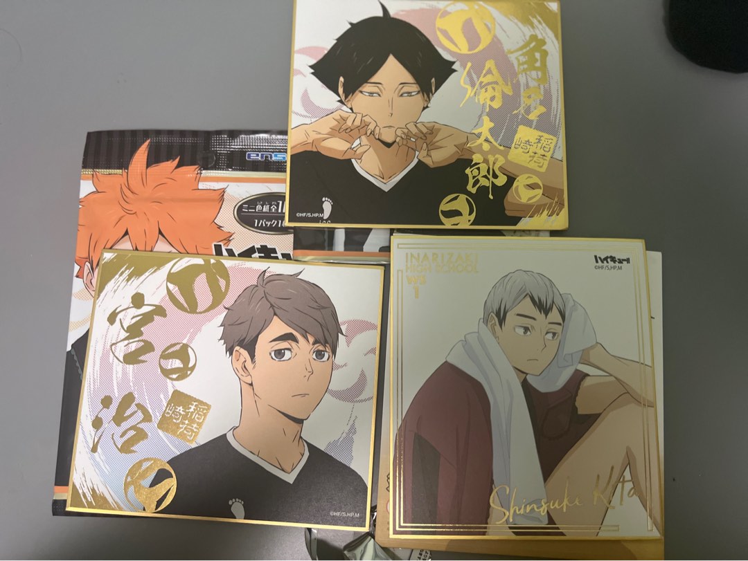 Haikyuu Official Inarizaki Suna Rintarou Osamu Miya Kita Shinsuke ...