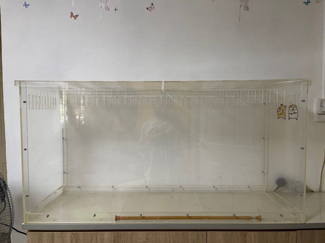 Hamster Acrylic Cage (120cm), Pet Supplies, Homes & Other Pet ...