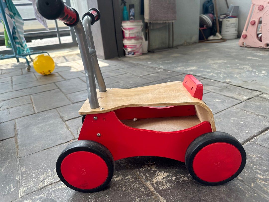 HAPE Little Red Rider Ride On, Babies & Kids, Infant Playtime on Carousell