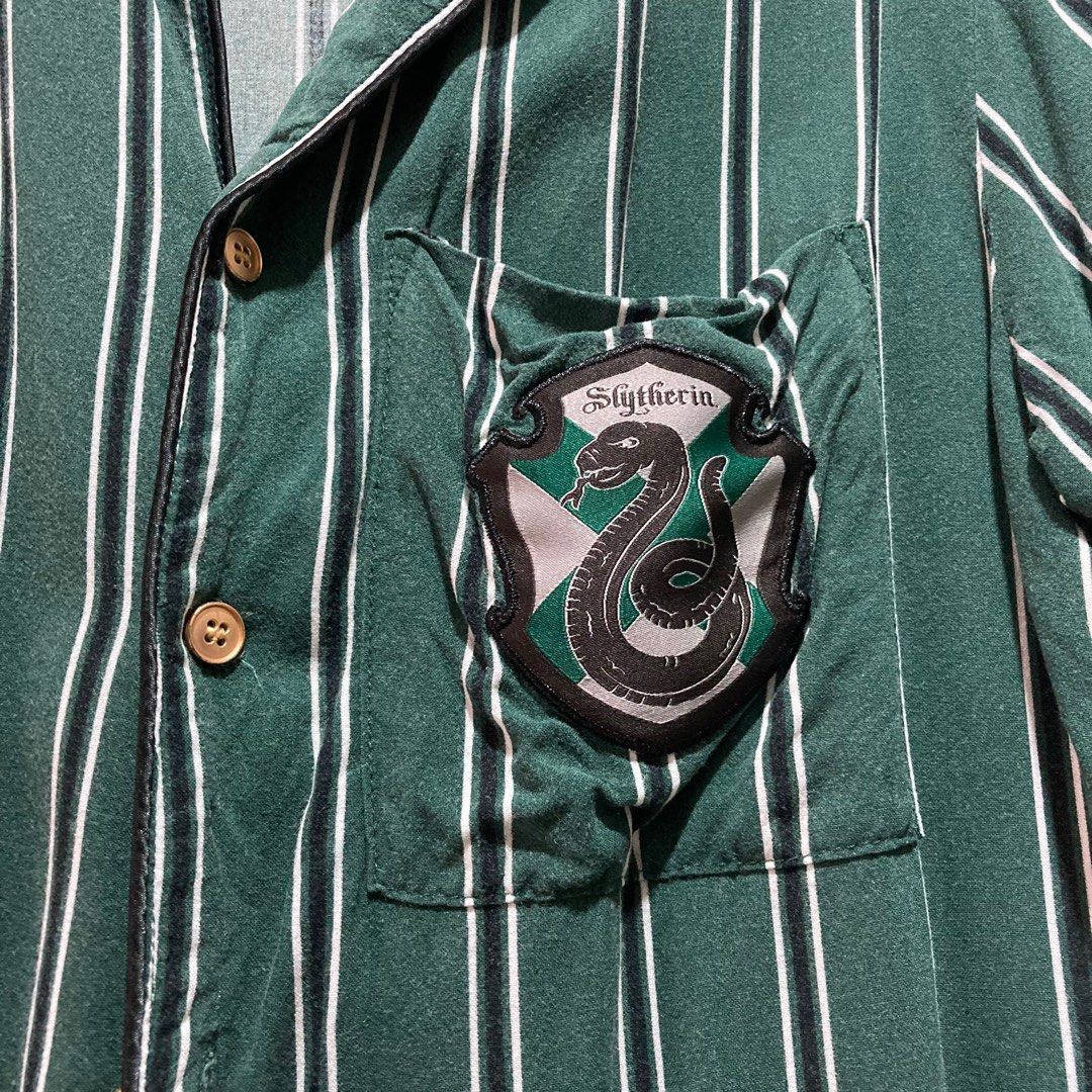Harry Potter~ Slytherin Pyjama Top from SPAO & Scarf, Women's Fashion ...