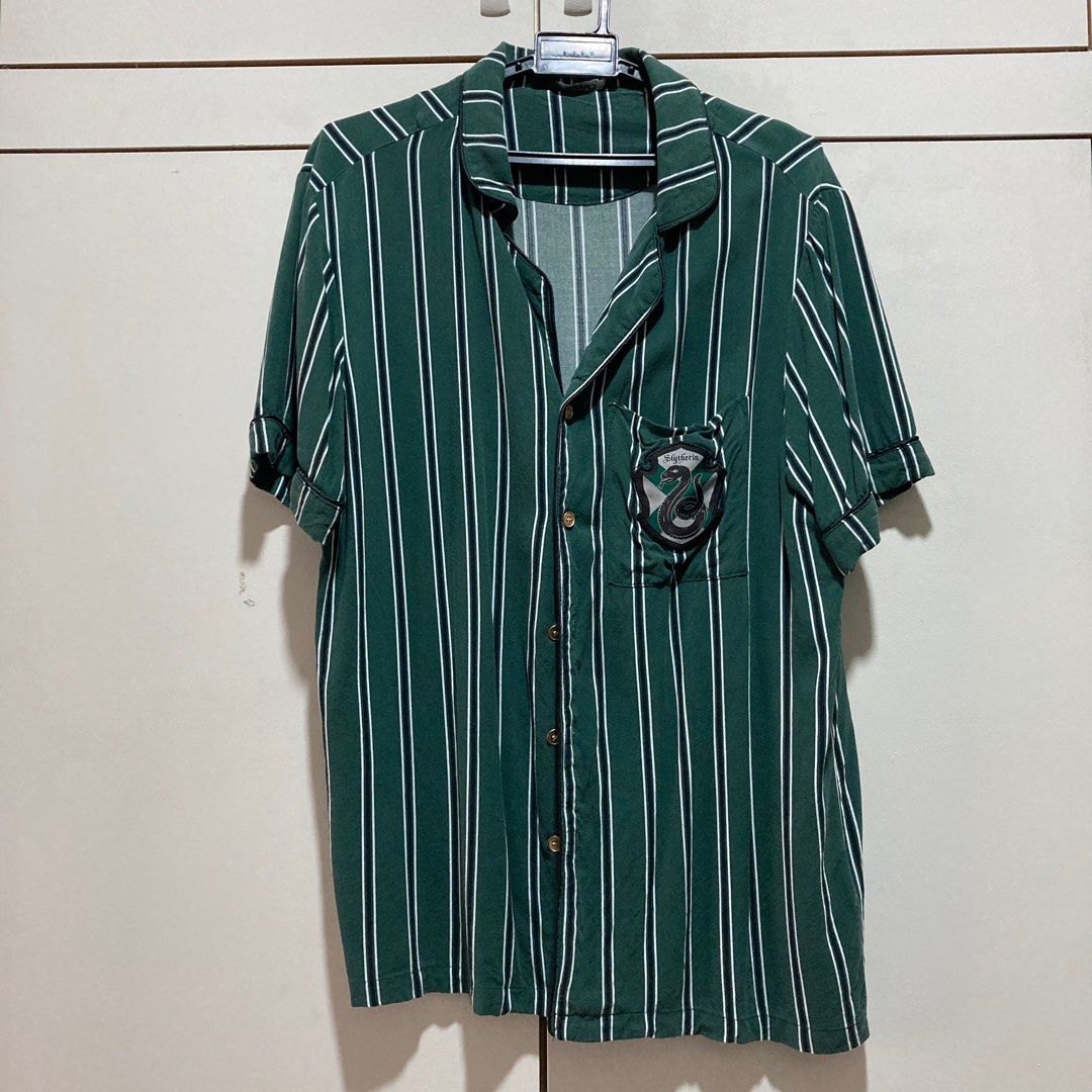 Harry Potter~ Slytherin Pyjama Top from SPAO & Scarf, Women's Fashion ...