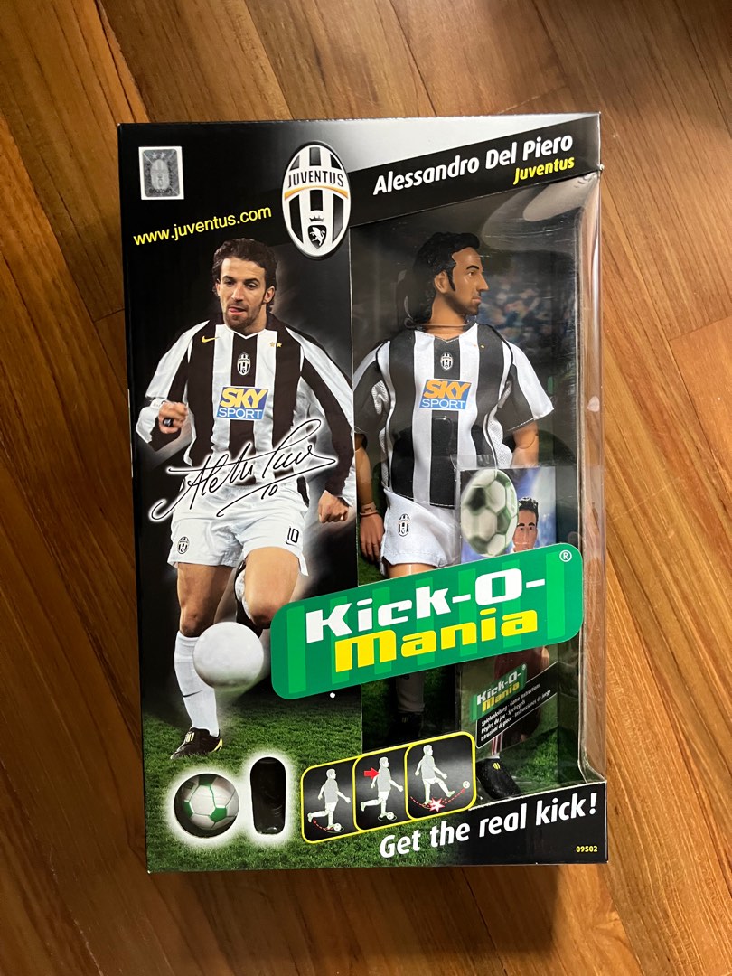 Hasegawa kick-o-mania juventus official del piero figure 迪比亞路 祖雲達斯 賀歲盃 ...