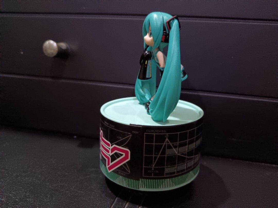Hatsune Miku Figure Music Box, Hobbies & Toys, Toys & Games on Carousell
