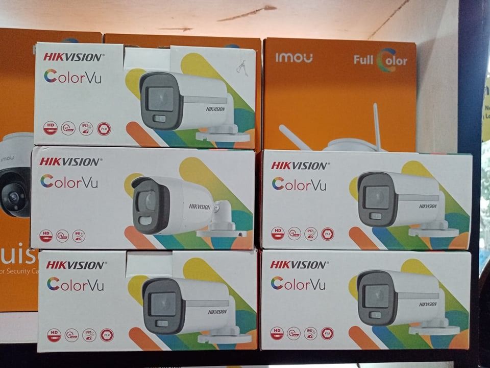 HIKVISION CCTV CAMERA COLORVU ANALOG 2MP, Furniture & Home Living ...