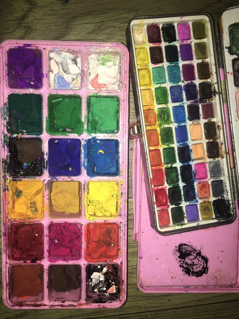 HIMI MIYA GOAUCHE AND SEMIART WATERCOLOR, Hobbies & Toys, Stationary & Craft, Art & Prints on ...