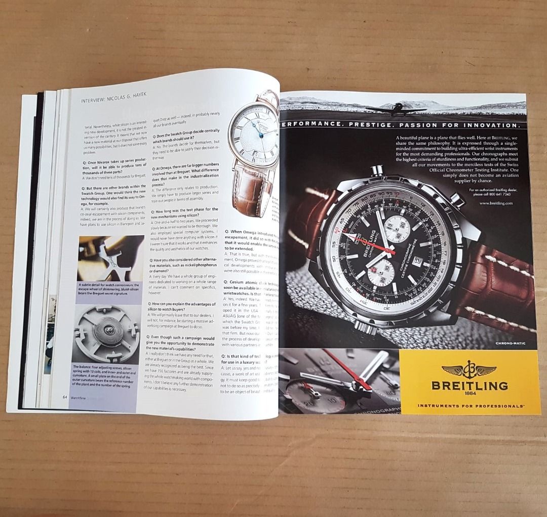 Horology Book on fine watches, Watch Time Magazine, Chronometry, Watch ...