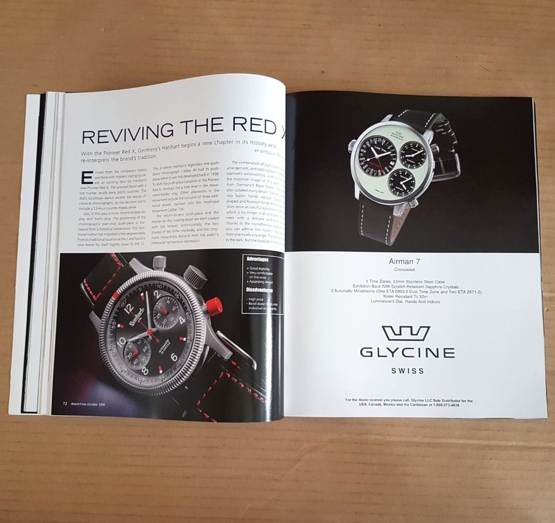 Horology Book on fine watches, Watch Time Magazine, Chronometry, Watch ...