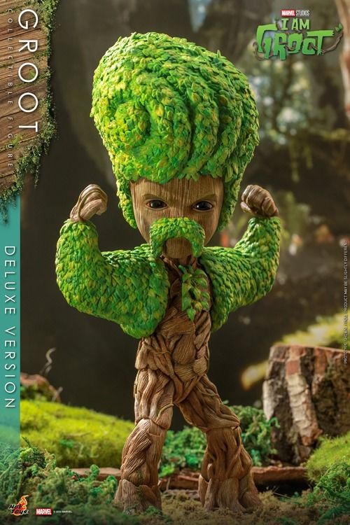 Hot Toys TMS089 - I Am Groot - Groot (Deluxe Version) [Last-1], Hobbies ...