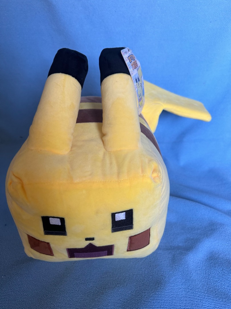 Huge blocky soft pikachu, Furniture & Home Living, Furniture, Sofas on ...