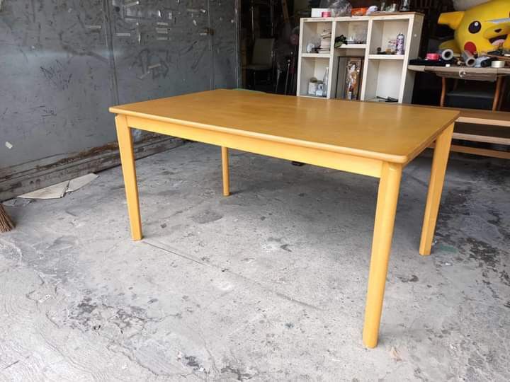 Ikea mockelby dining table Solid :7000 53L x 32W x 28H inches Solid ...