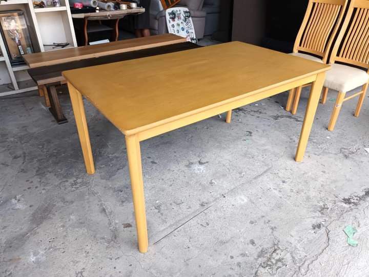 Ikea mockelby dining table Solid :7000 53L x 32W x 28H inches Solid ...