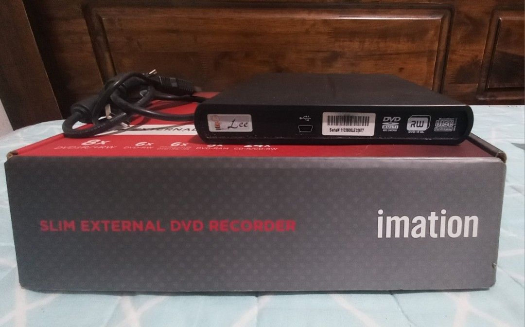 IMATION Slim External DVD Recorder, Computers & Tech, Printers ...