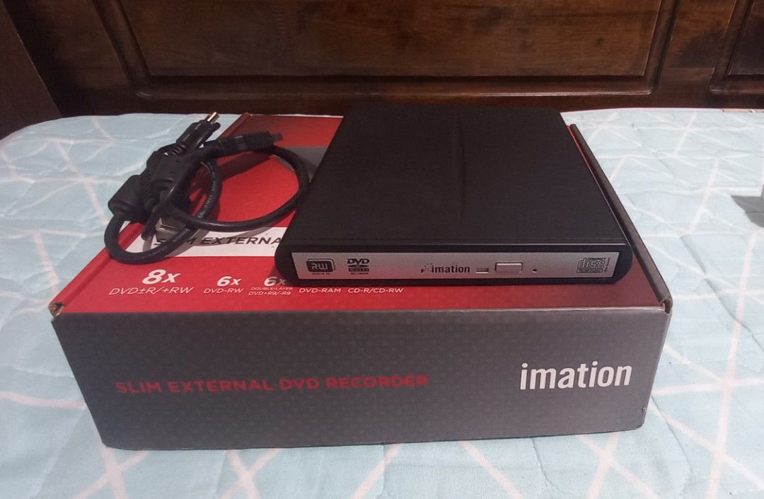 IMATION Slim External DVD Recorder, Computers & Tech, Printers ...